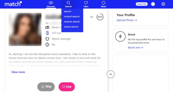 7 ways to Find Out if Someone Has a Match.com Profile - SwindlerBuster